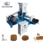 Dry wet pet food pellet processing making extruder dog food machine